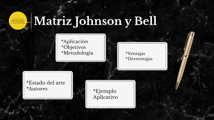 Método de Johnson y Bell by Valen Hurtado on Prezi
