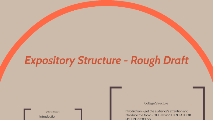 Expository Structure - Rough Draft by Richard Cook on Prezi