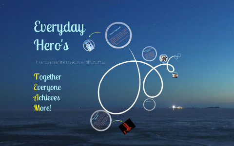 Everyday Hero's - How Teamwork Makes A Difference by Colleen Smith on Prezi
