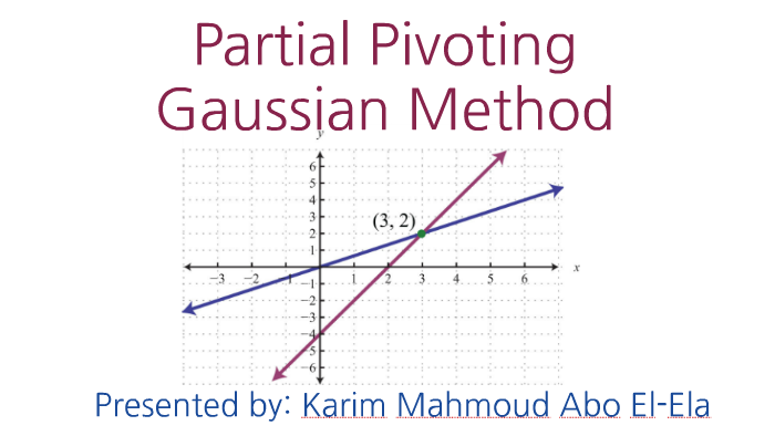 Applied Linear Algebra by Karim Abo El-Ela on Prezi
