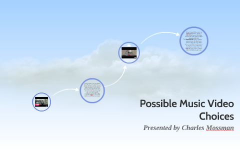 Possible Music Video Choices by Charles Mossman on Prezi