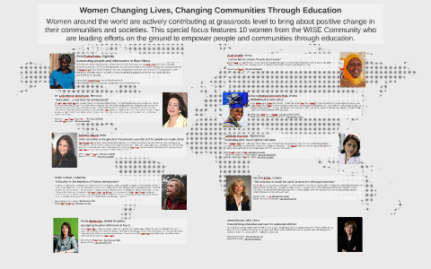 Women Changing Lives, Changing Communities Through Education by WISE ...