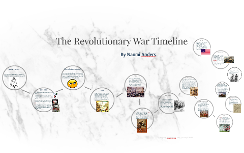 The Revolutionary War Timeline by naomi anders on Prezi