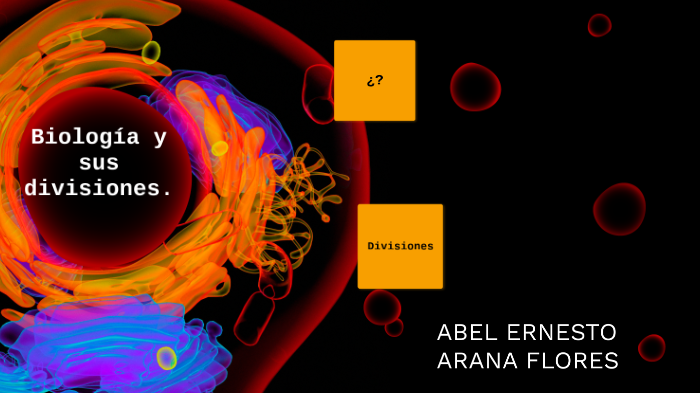 Biología y sus divisiones. by Jade Arana on Prezi