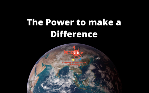 The Power to Make a Difference by Bess Hepworth