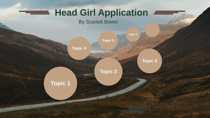 Head Girl application by Scarlett Bower on Prezi