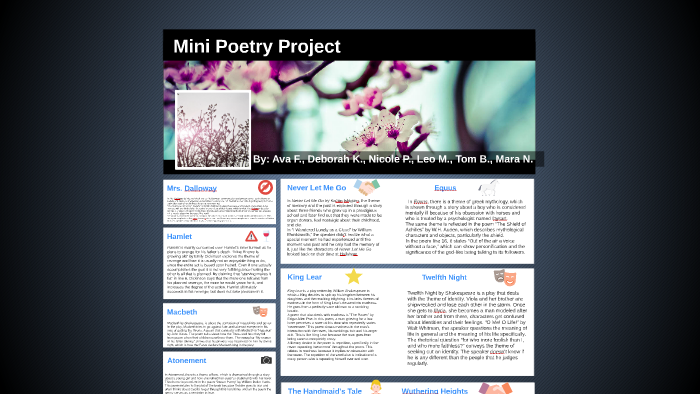 Mini Poetry Project by Ava Frankel on Prezi