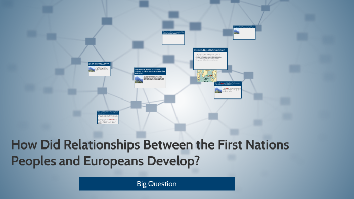How did Relationships between First Nation People and Europe by Cassy ...