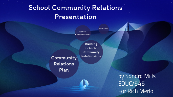 School Community Relations Presentation by Sandra E Mills on Prezi