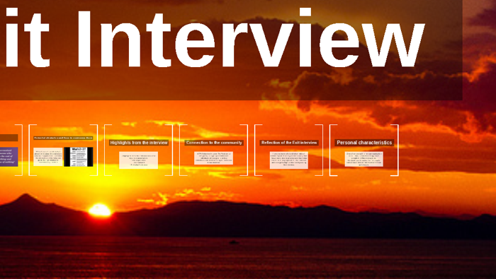 Senior Exit Interview by Kim Nicole Cayanan on Prezi