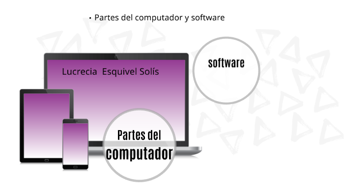 Partes del computador y software by Maria Lucrecia Esquivel Solis on Prezi