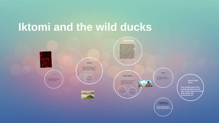 Iktomi and the wild ducks by Jaber Al Eidan on Prezi