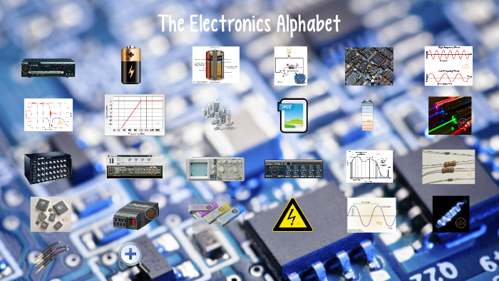 The Electronics Alphabet by Vanessa Trinidad