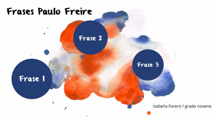 Frases Paulo Freire by Isabella Forero on Prezi
