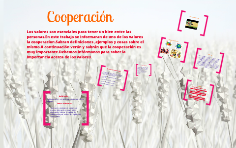 Valor cooperación by Paola Cintron on Prezi