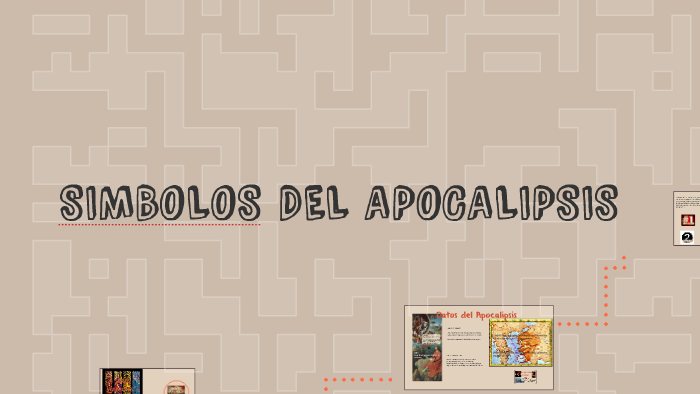 SIMBOLOS DEL APOCALIPSIS by Gaia cabrera