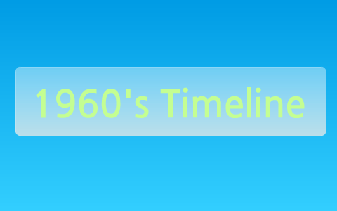 1960's Timeline by Macie Laurin on Prezi