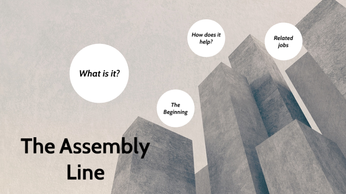History of the Assembly Line by Gabriel Murphree on Prezi