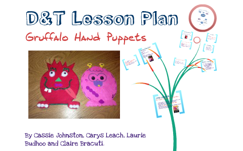 Our lesson plan - Gruffalo Hand Puppets by Cassie Johnston