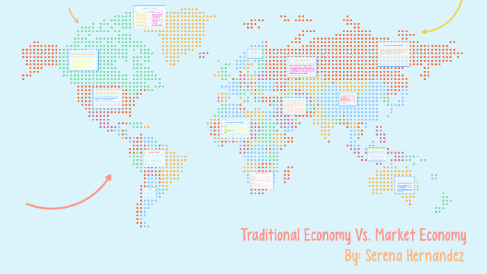 Traditional Economy Map