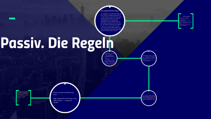 Passiv. Die Regeln by Pawel Afanasyev on Prezi