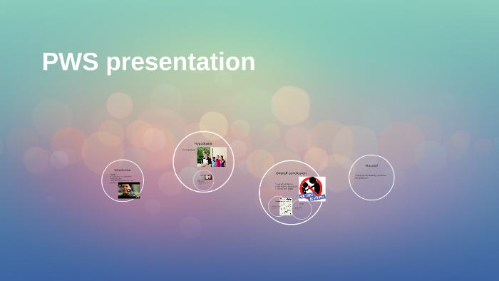 PWS presentation by Lisa Halma on Prezi