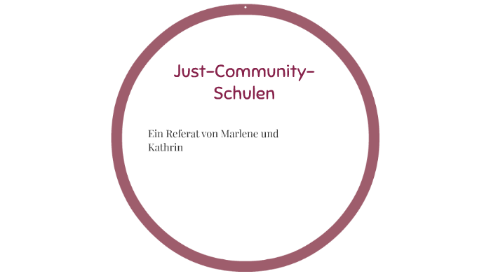 Just-Community-Schulen by on Prezi