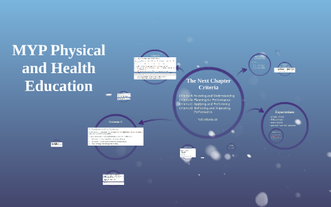 MYP Physical and Health Education by Justin Kirby on Prezi