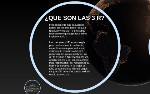 ¿QUE SON LAS 3 R? by Simon Caro Zapata on Prezi