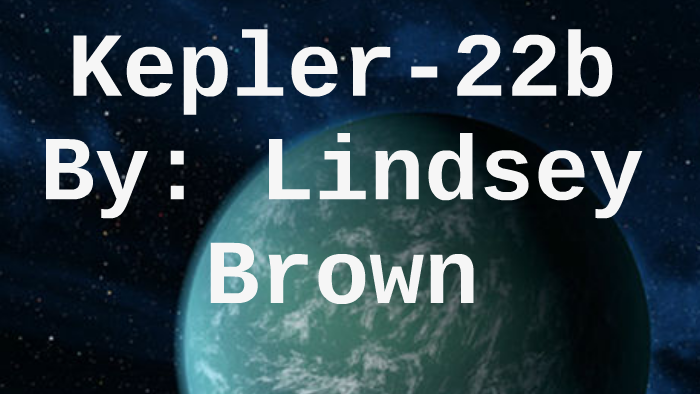 Kepler 22b Surface Temperature