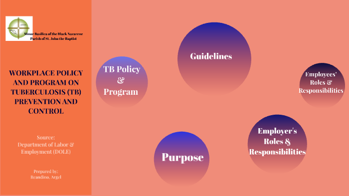 WORKPLACE POLICY AND PROGRAM ON TUBERCULOSIS (TB) PREVENTION AND ...