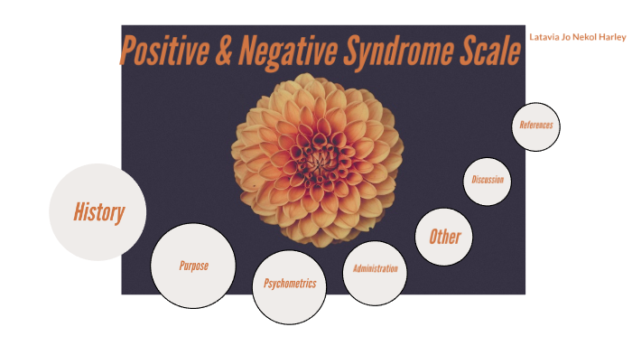 Positive and Negative Syndrome Scale by Latavia Jo Harley on Prezi