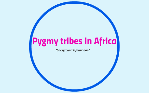 Pygmy tribes in Africa by Sami Hall on Prezi