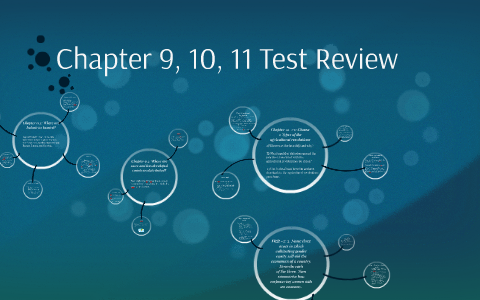 Chapter 9, 10, 11 Test Review by Kyle W. on Prezi
