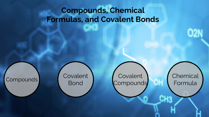 Compounds, Chemical Formulas, and Covalent Bonds by Nicholas Miller on ...
