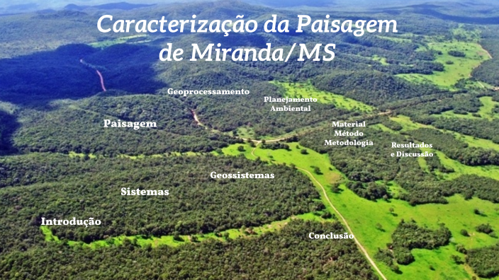Caracterização da Paisagem de Miranda/MS. by Dionatan Miranda on Prezi