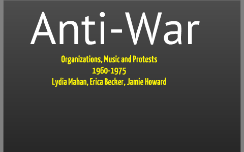 Anti Vietnam War by Lydia Mahan on Prezi