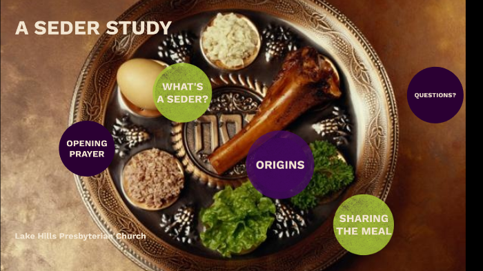 LHPC Seder Presentation by James McTyre