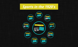 Sports in the 1920's by Simone Parrish on Prezi