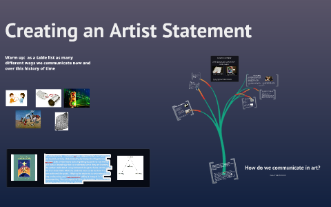 Artist statement by Josh Hettel on Prezi