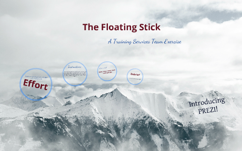 Floating Stick Team Exercise by Rick Richardson on Prezi