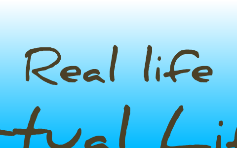 Real Life Vs Virtual Life by Lina Maria Arango Diaz on Prezi