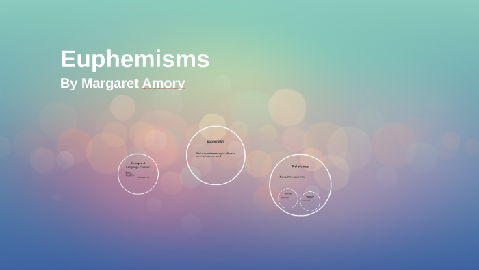 Euphemisms in Advertisements by Margaret Amory on Prezi