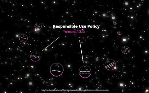 Visual of PISD Responsible Use Policy by Luci Weaver on Prezi