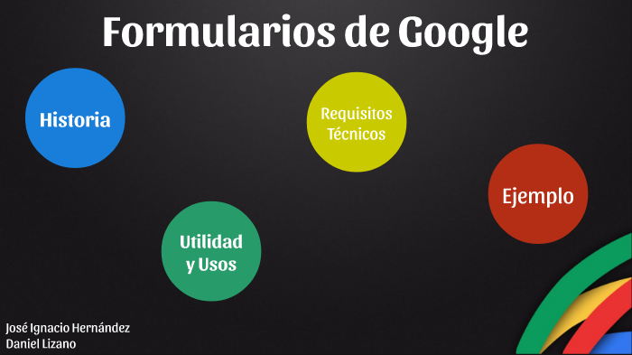 Formularios de Google by Daniel Lizano Murillo on Prezi