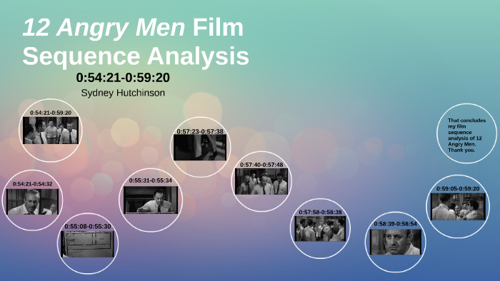 12 Angry Men Film Sequence Analysis by Sydney Hutchinson on Prezi