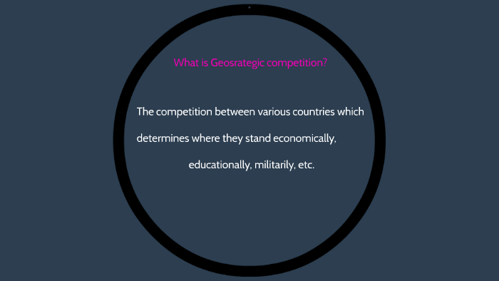 What is Geostrategic Competition by kaden wilkinson on Prezi