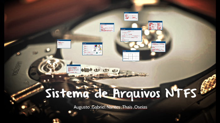 Sistema de Arquivos NTFS by Thais Oliveira on Prezi