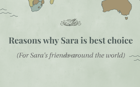 What does "Sara" mean? by on Prezi