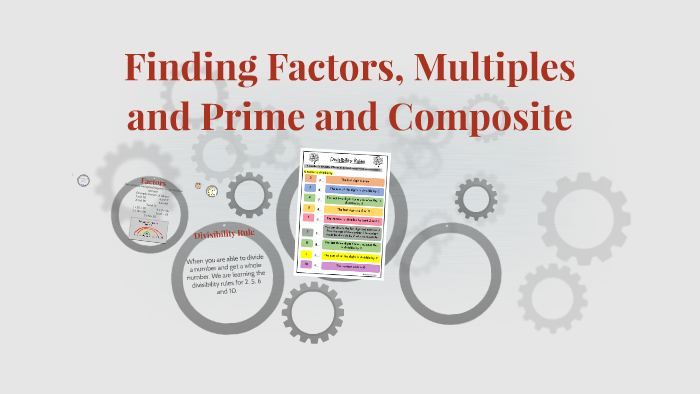 Finding Factors and Prime and Composite by Jenna Vickers on Prezi